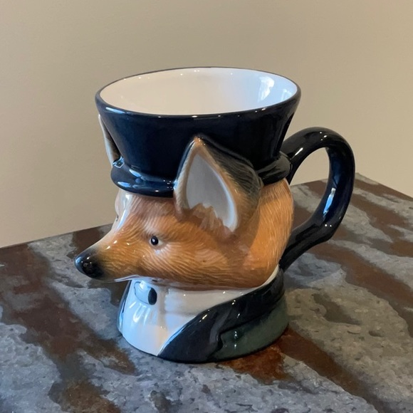 Unbranded | Dining | Formal Fox Mug | Poshmark